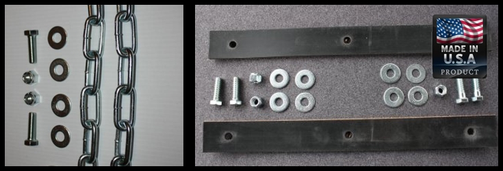 Steel Target Hardware – Straps Kits for Steel Targets