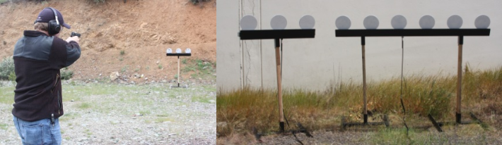 Plate Rack Targets | AR500 Plate Rack Targets For Sale