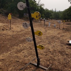 Dueling Tree | AR550 Steel Dueling Tree Target Kit | Rogue Targets